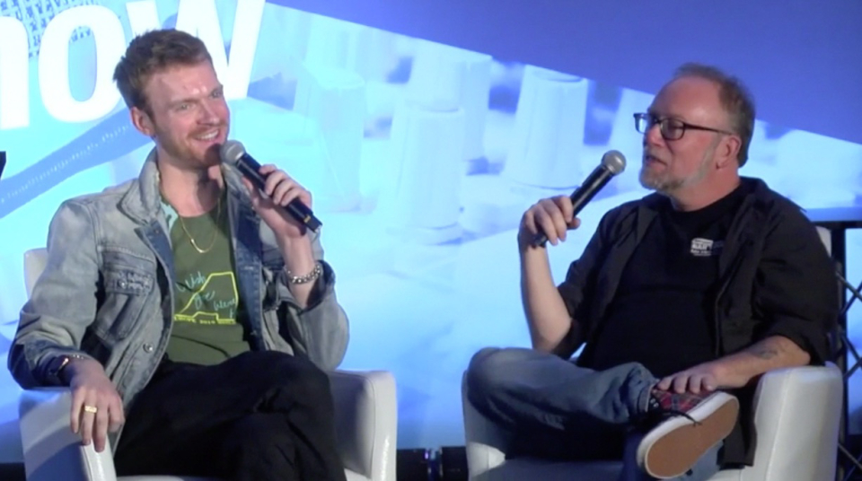 Finneas and Steve Baltin NS20 | NAMM.org