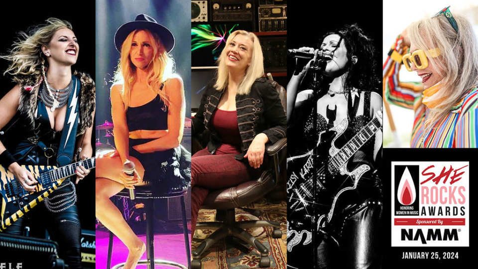 The She Rocks Awards Returns to The NAMM Show to Honor Luminary Women ...