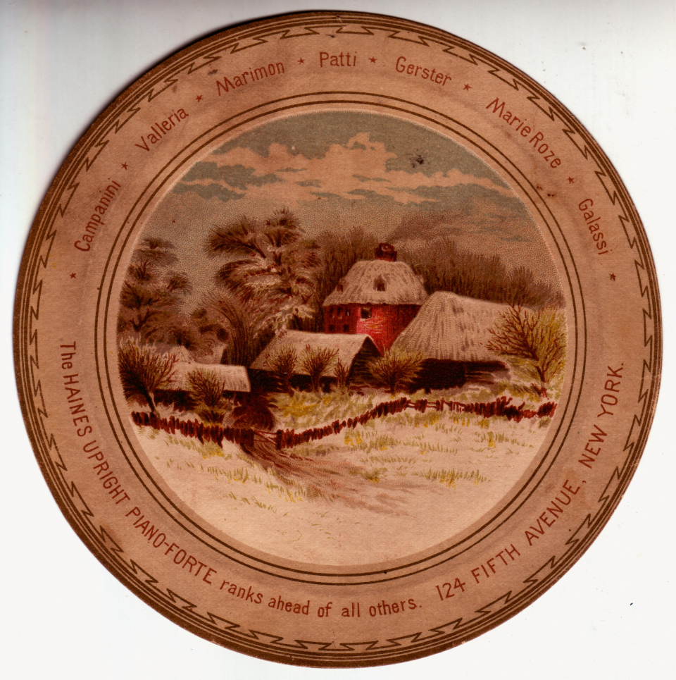 Haines Upright Piano-Forte.jpg | NAMM.org