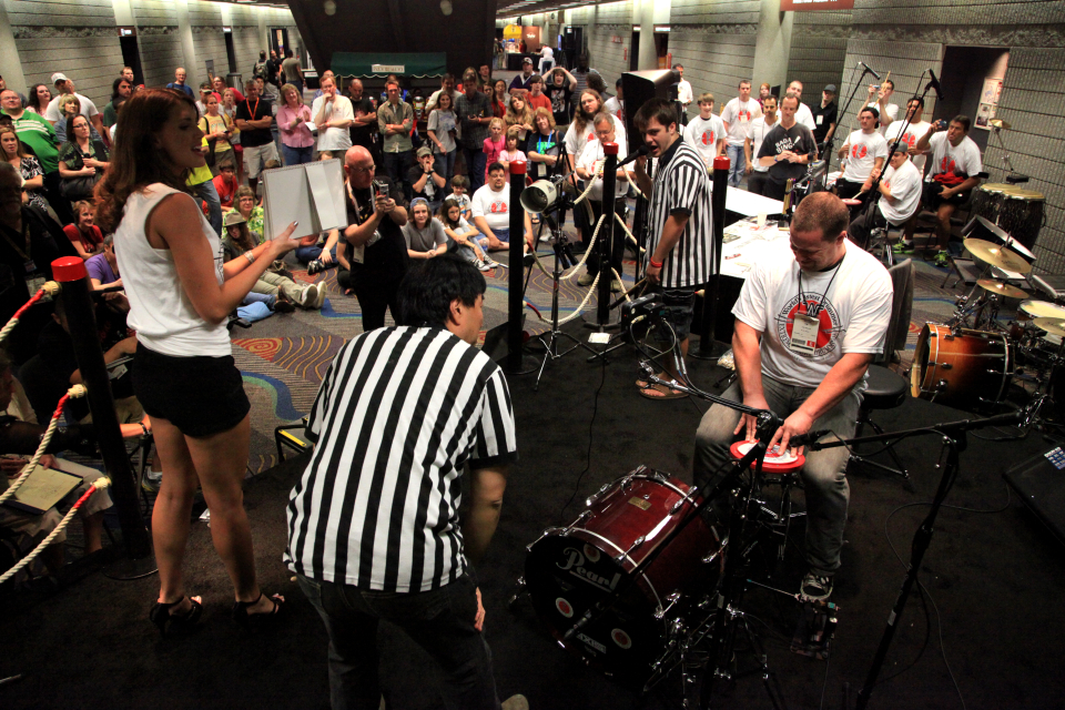 World's Fastest Drummer Finals Battle Drums Up Fun | NAMM.org