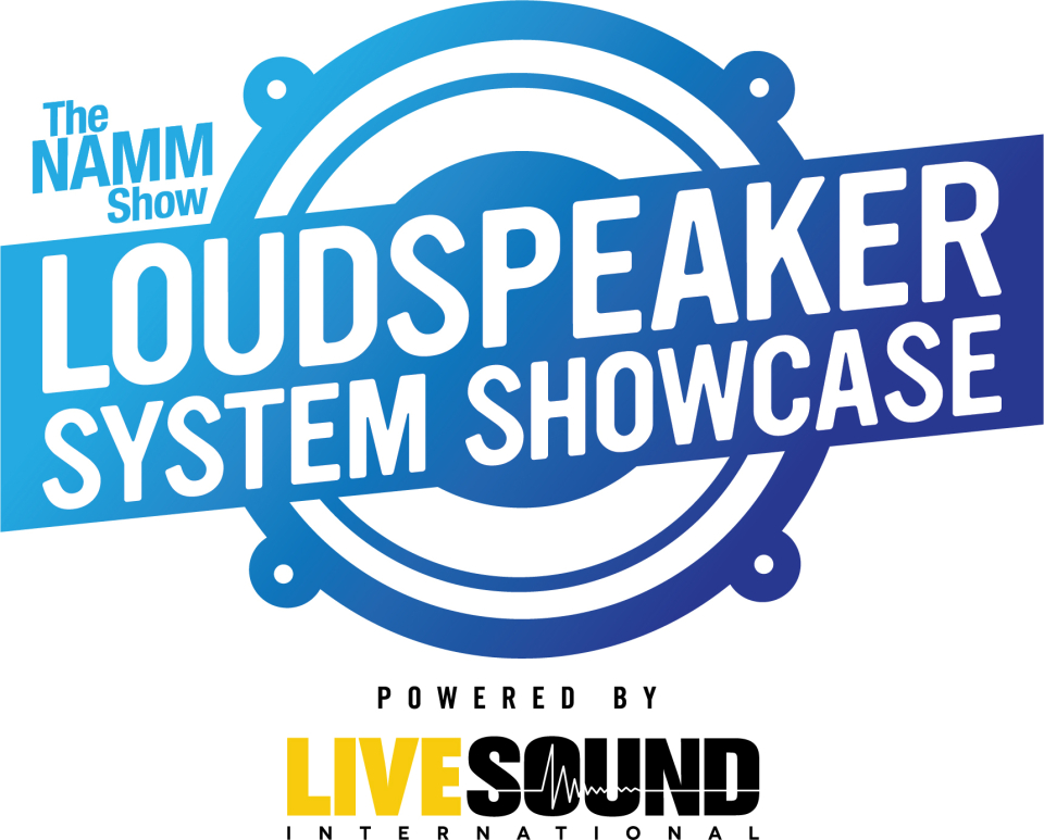 Loudspeaker Powered By Logo | NAMM.org