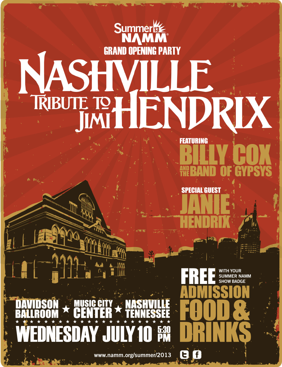 Hendrix Grand Opening | NAMM.org