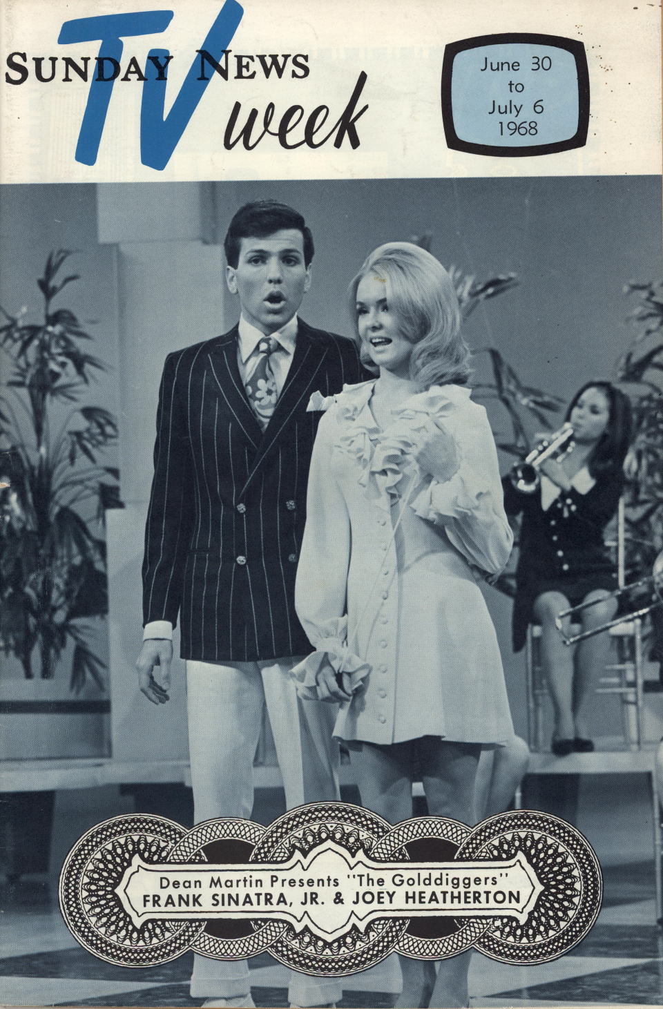 TVGuide-Pop-1968-Frank Sinatra Jr-Joey Heatherton_1_page1.JPG | NAMM.org