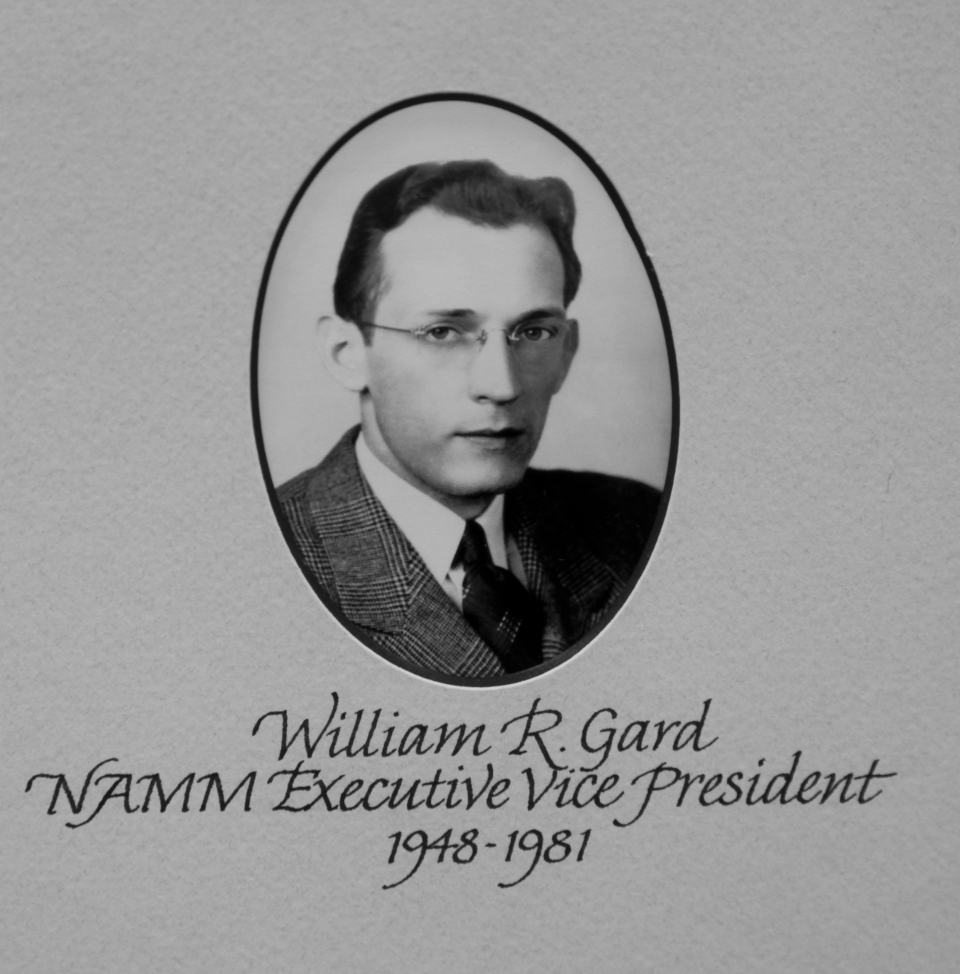 William R. Gard Executive Vice President | NAMM.org