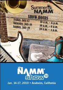 Summer NAMM 2009 Badge | NAMM.org