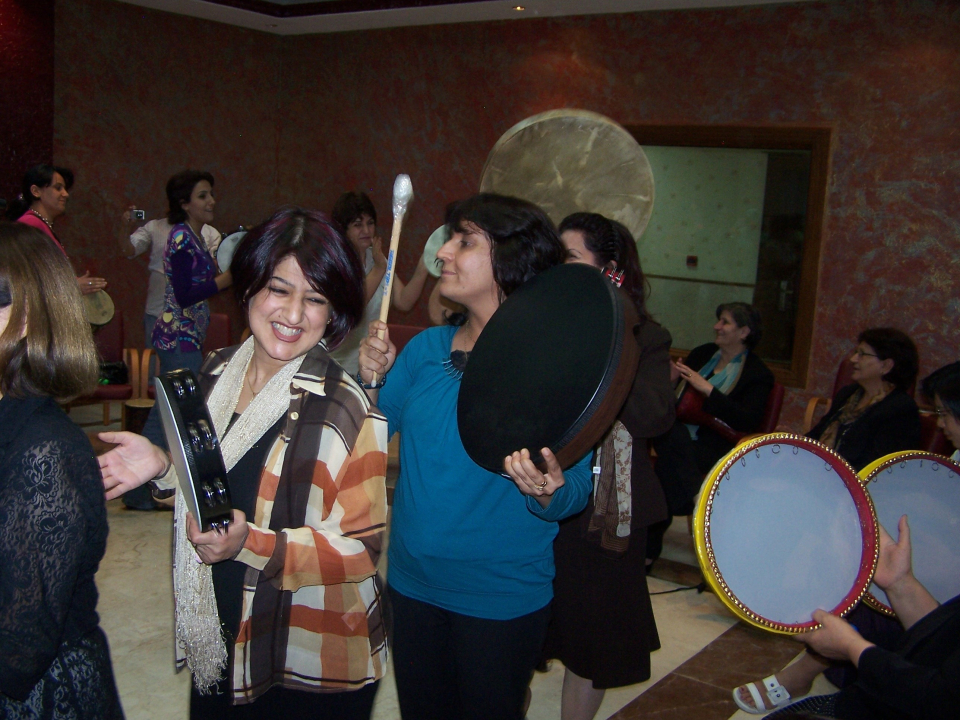 Iraq women drum circle | NAMM.org