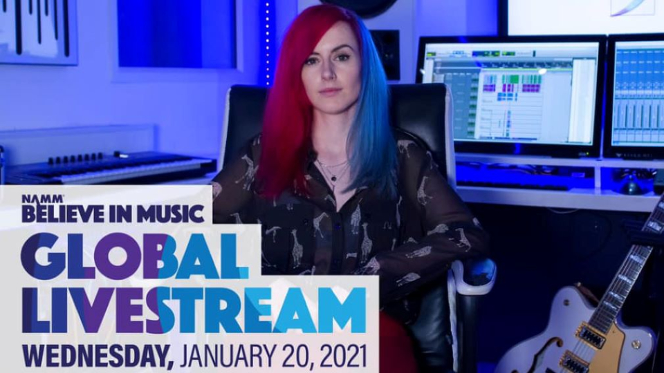 Emma McGann Performs at Believe in Music Week’s Global Livestream ...